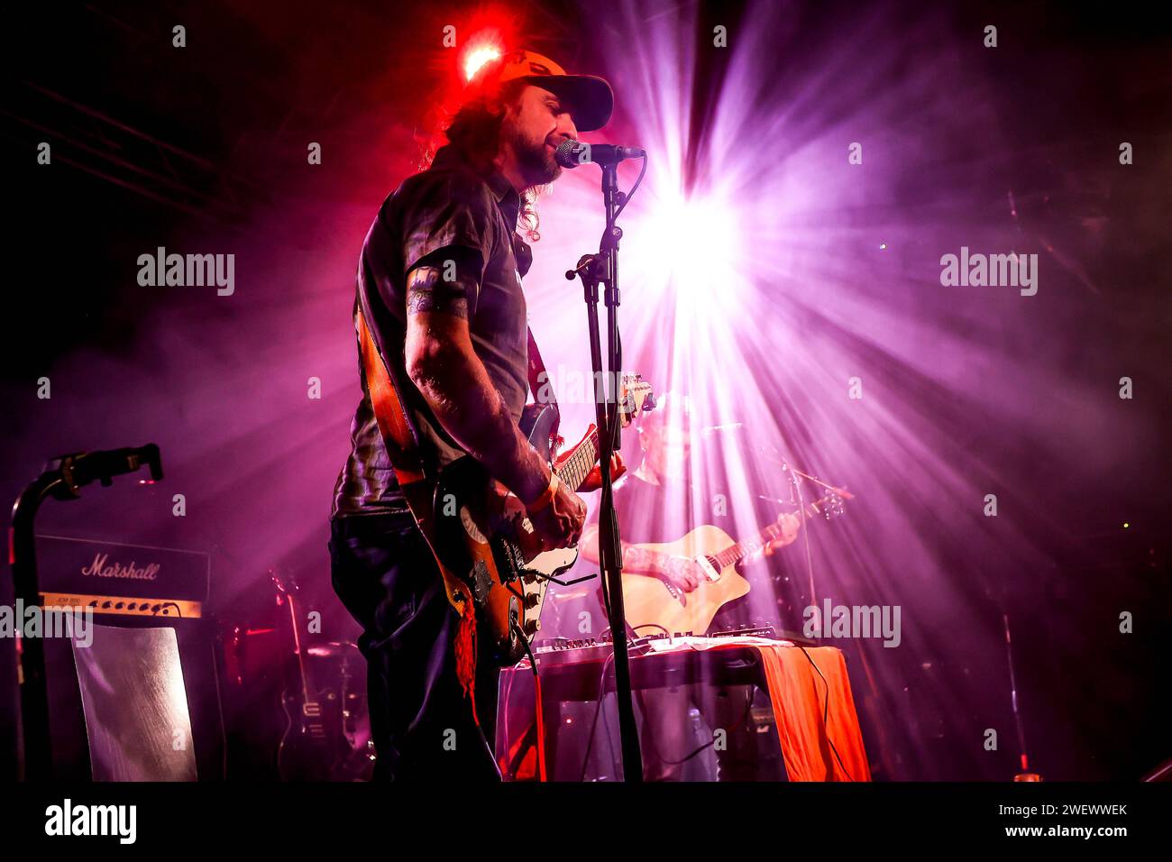 Konzert von Moundabout, im Silent Green Betonhalle, CTM Festival 2024 ...