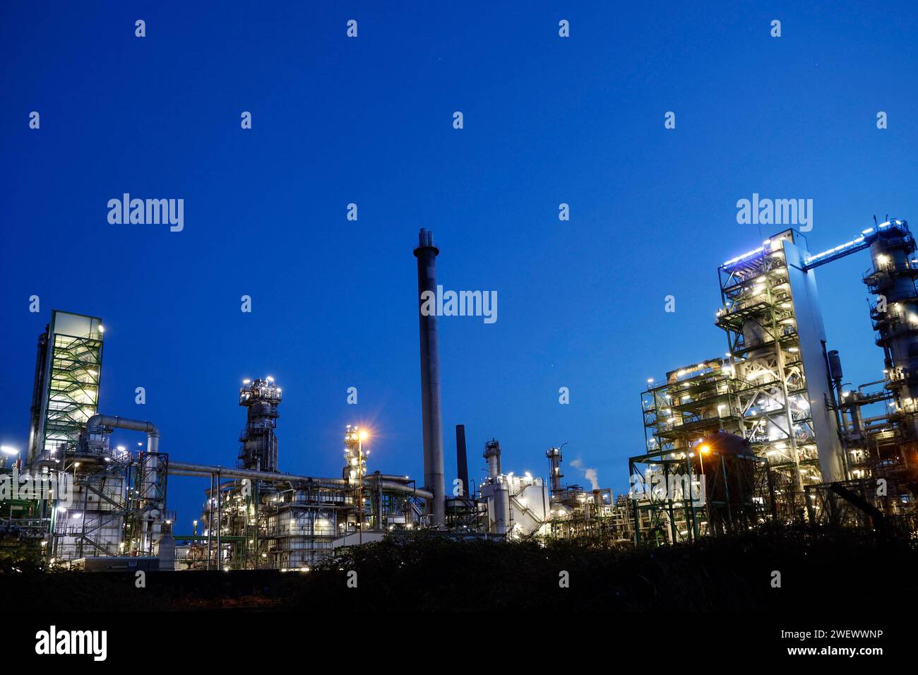 Bp Ruhr Oel GmbH refinery in Gelsenkirchen Horst, 10 April 2022 Stock ...