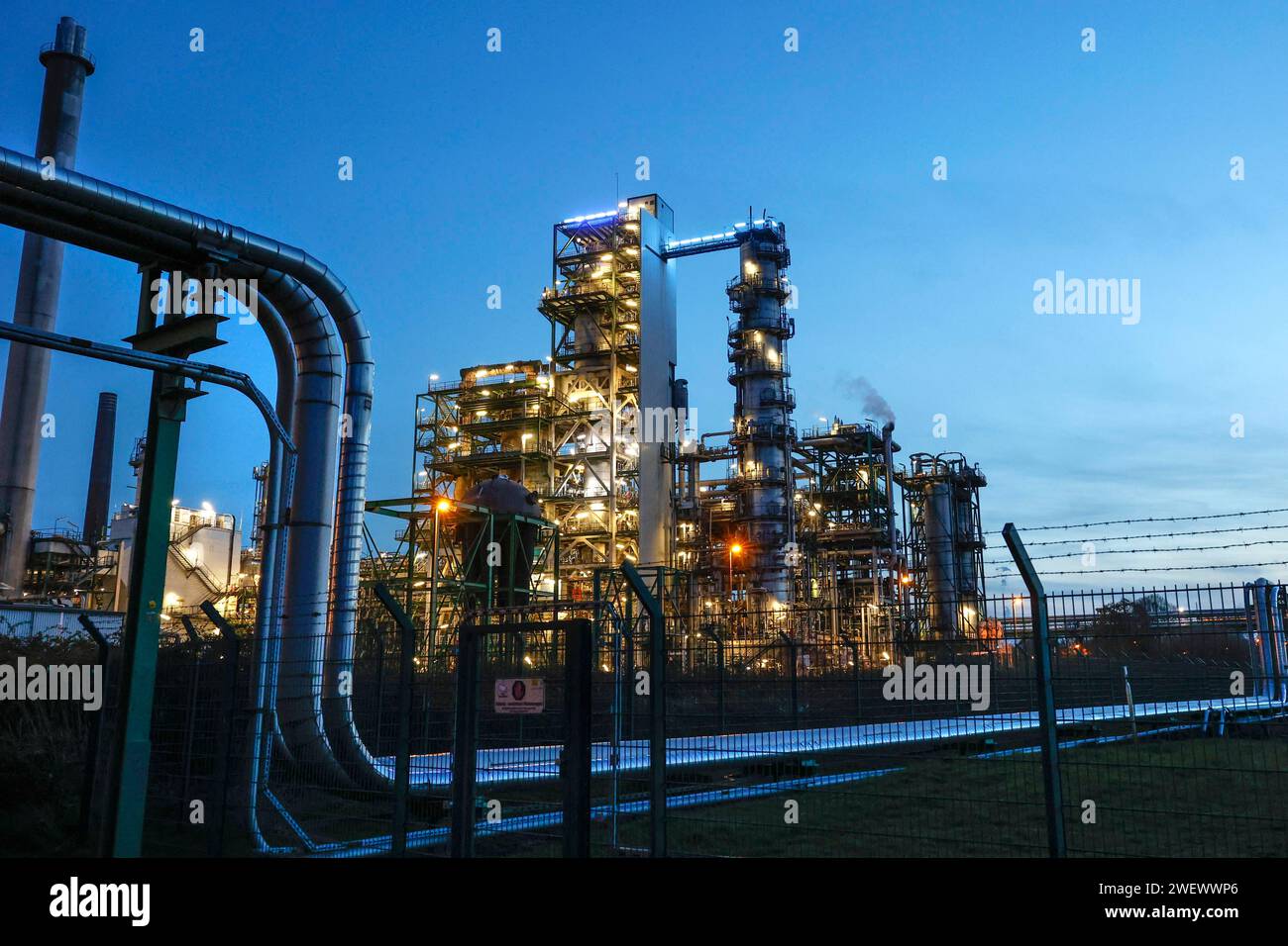 Bp Ruhr Oel GmbH refinery in Gelsenkirchen Horst, 10 April 2022 Stock ...