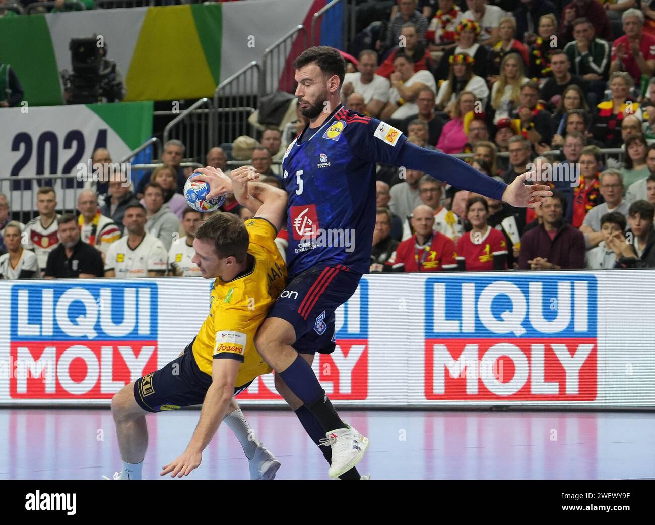 Nedim Remili of France during the Men's EHF Euro 2024, Semi Finals ...