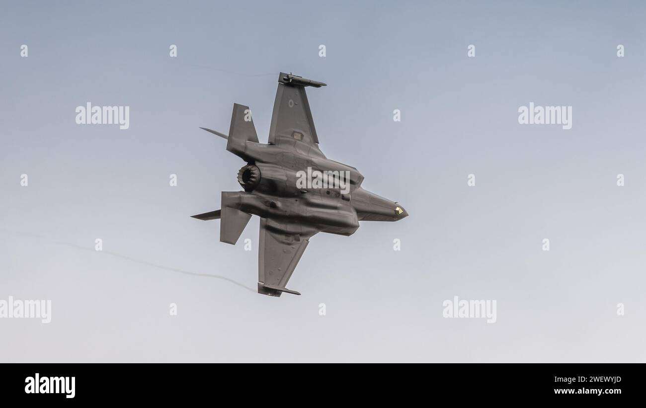 Fairford, UK - 14th July 2022: A Lockheed Martin F-35 Lightning 2 ...