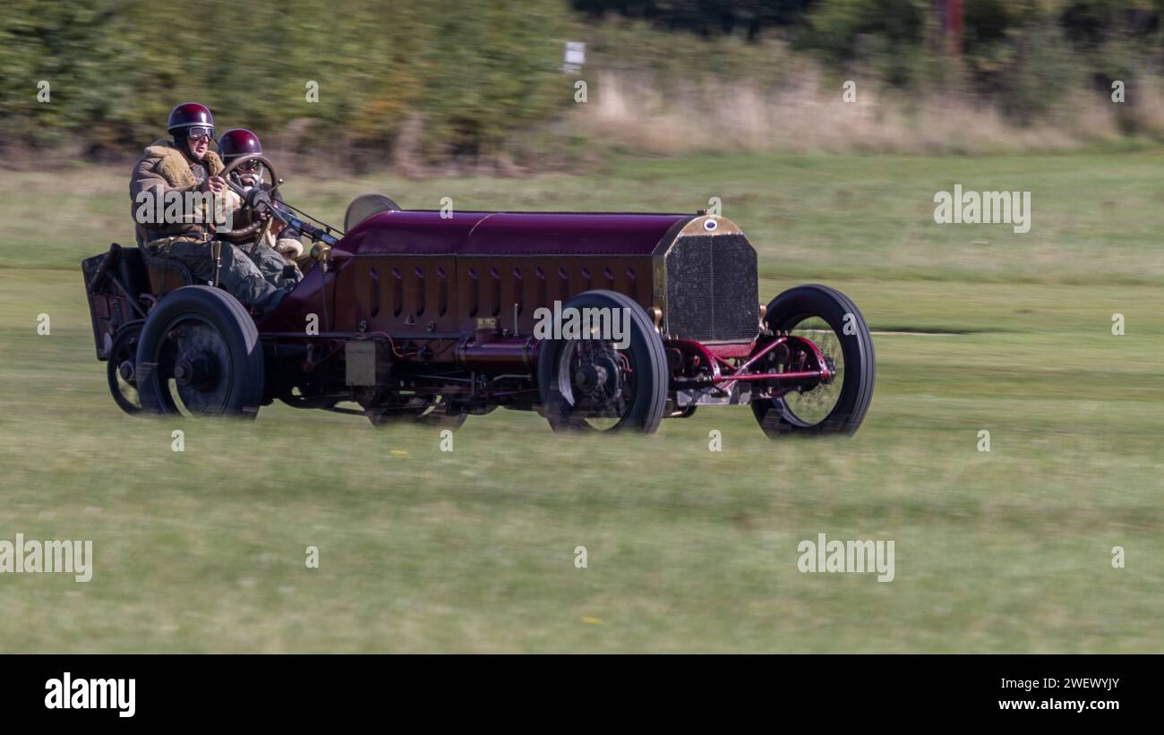 Old Warden, UK - 2nd October 2022: Vintage 1905 Fiat Isotta Fraschini ...