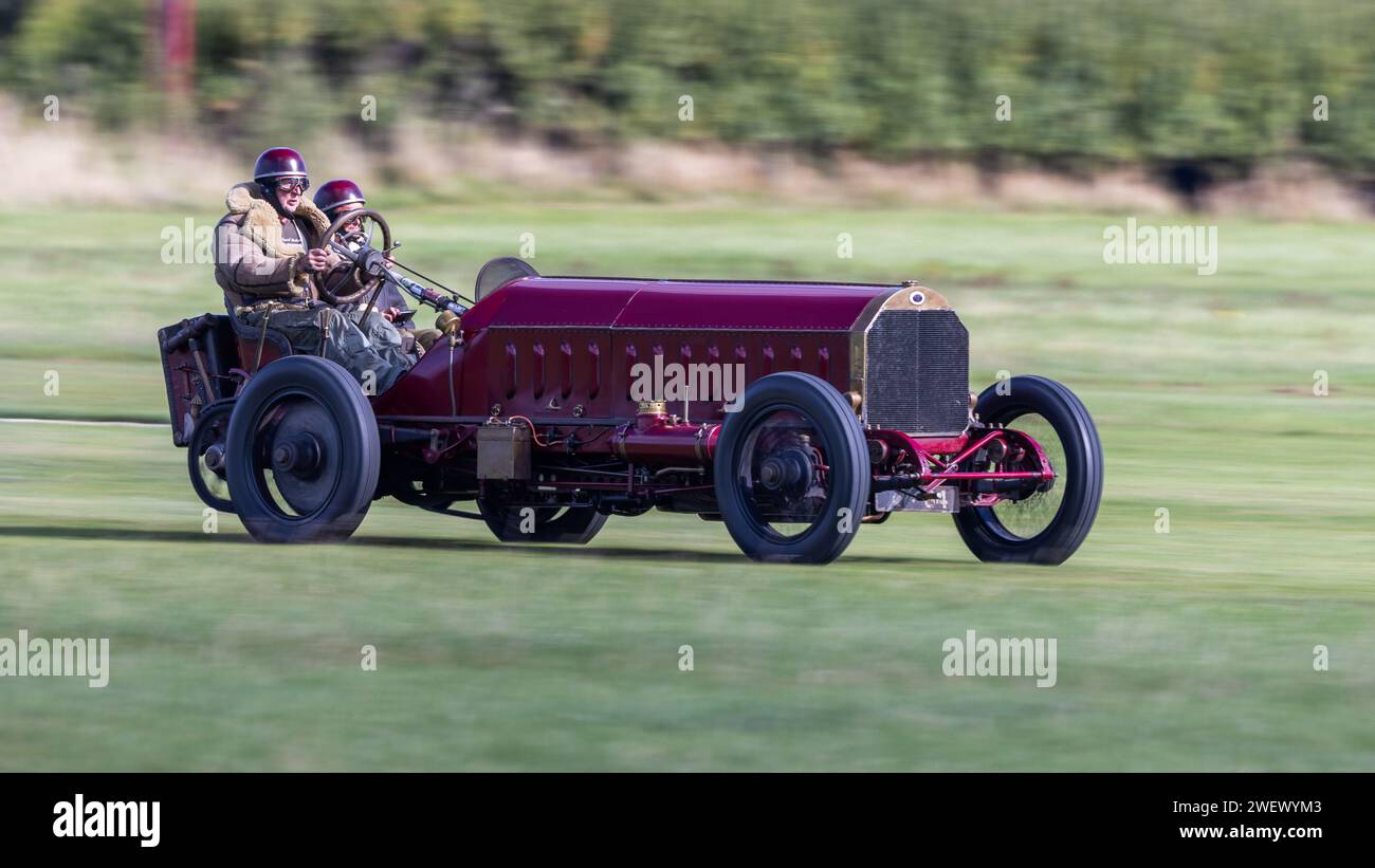 Old Warden, UK - 2nd October 2022: Vintage 1905 Fiat Isotta Fraschini ...