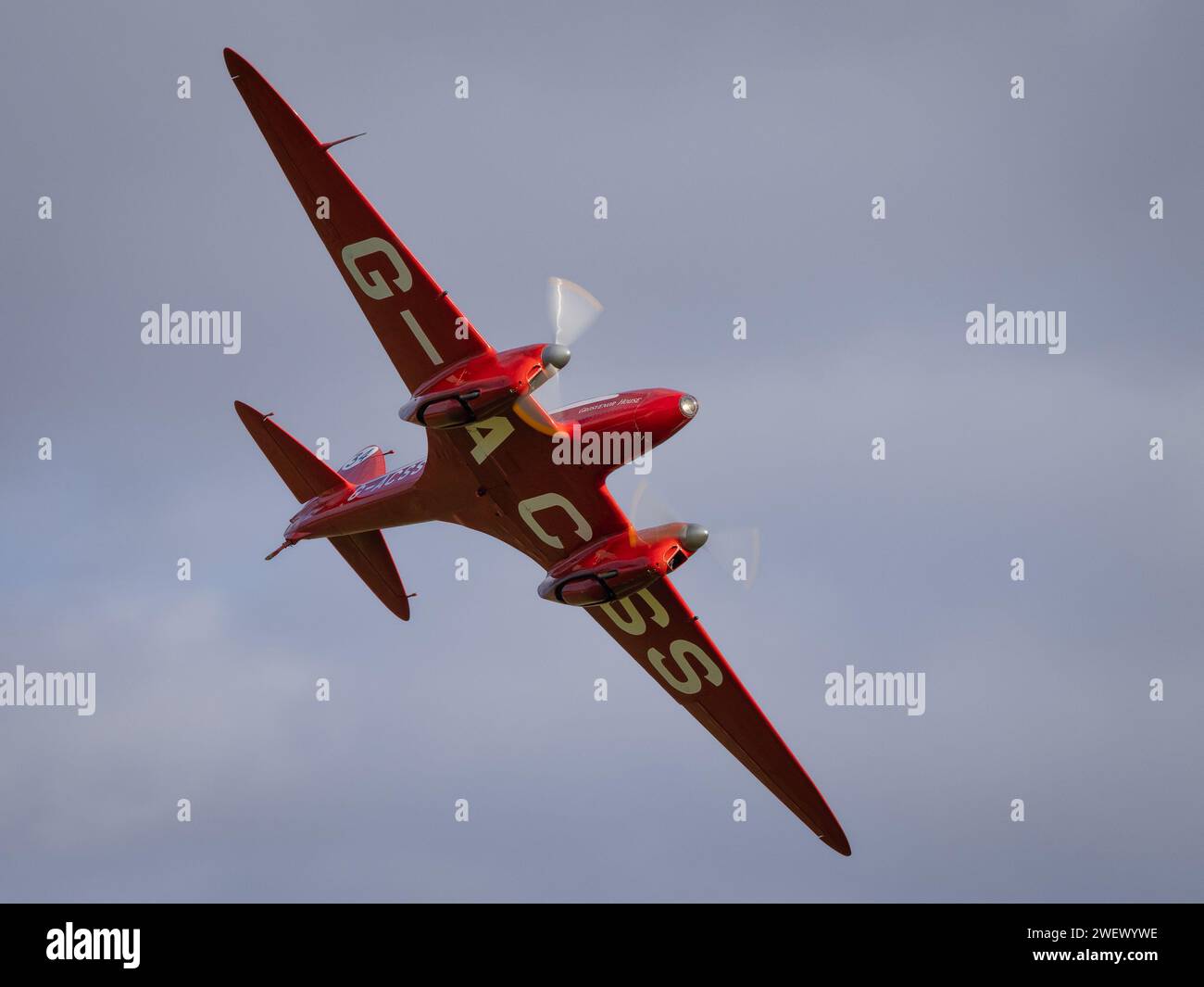Old Warden, UK - 2nd October 2022: The historic De Haviland DH88 Comet ...