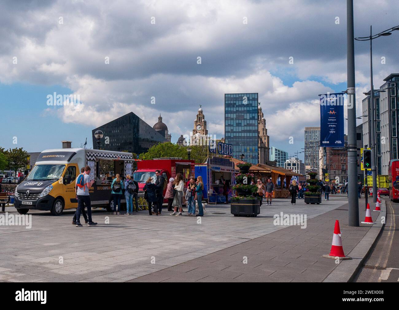 Liverpool 2023 Eurovision Song Contest Stock Photo - Alamy