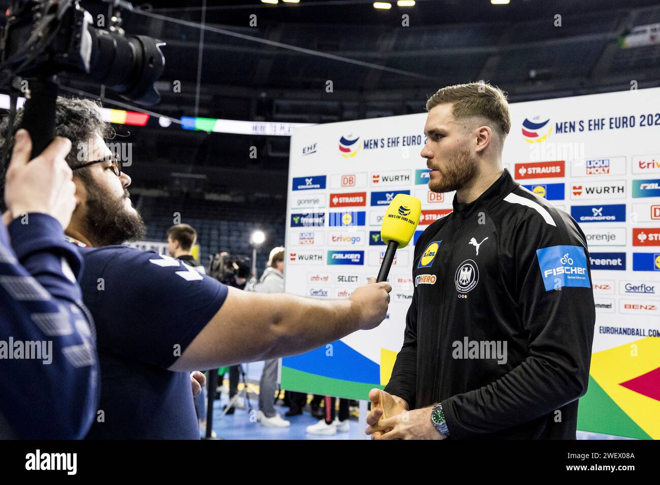 Johannes Golla (Deutschland, #4) im Interivew MEN?S EHF EURO 2024 ...