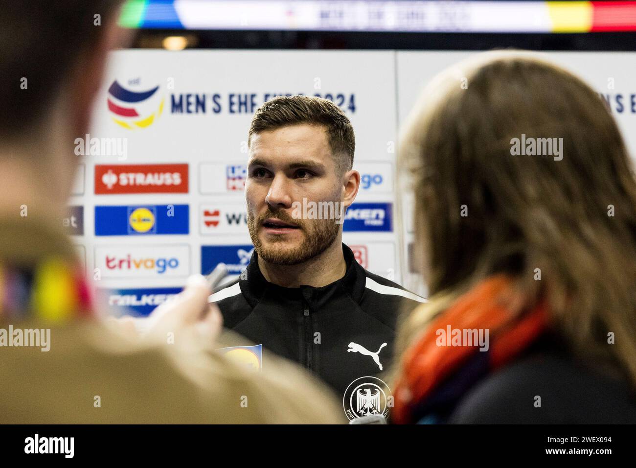 Johannes Golla (Deutschland, #4) im Interivew MEN?S EHF EURO 2024 ...