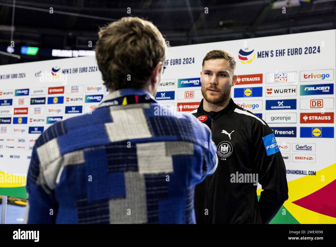 Johannes Golla (Deutschland, #4) im Interivew MEN?S EHF EURO 2024 ...