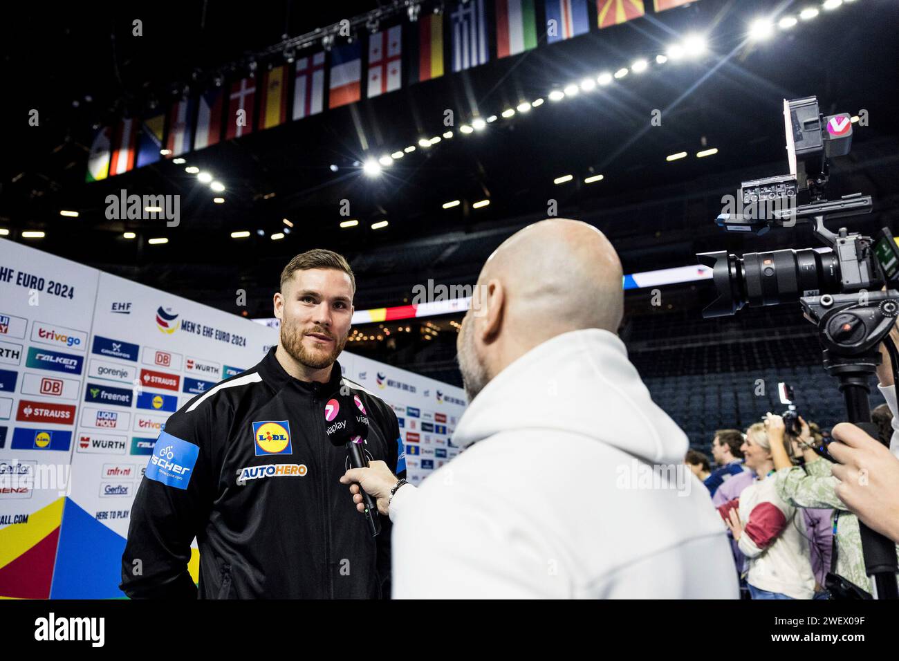Johannes Golla (Deutschland, #4) im Interivew MEN?S EHF EURO 2024 ...