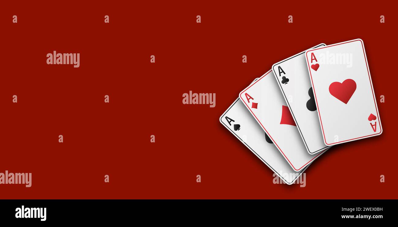 Playing card fan Stock Vector Images - Alamy