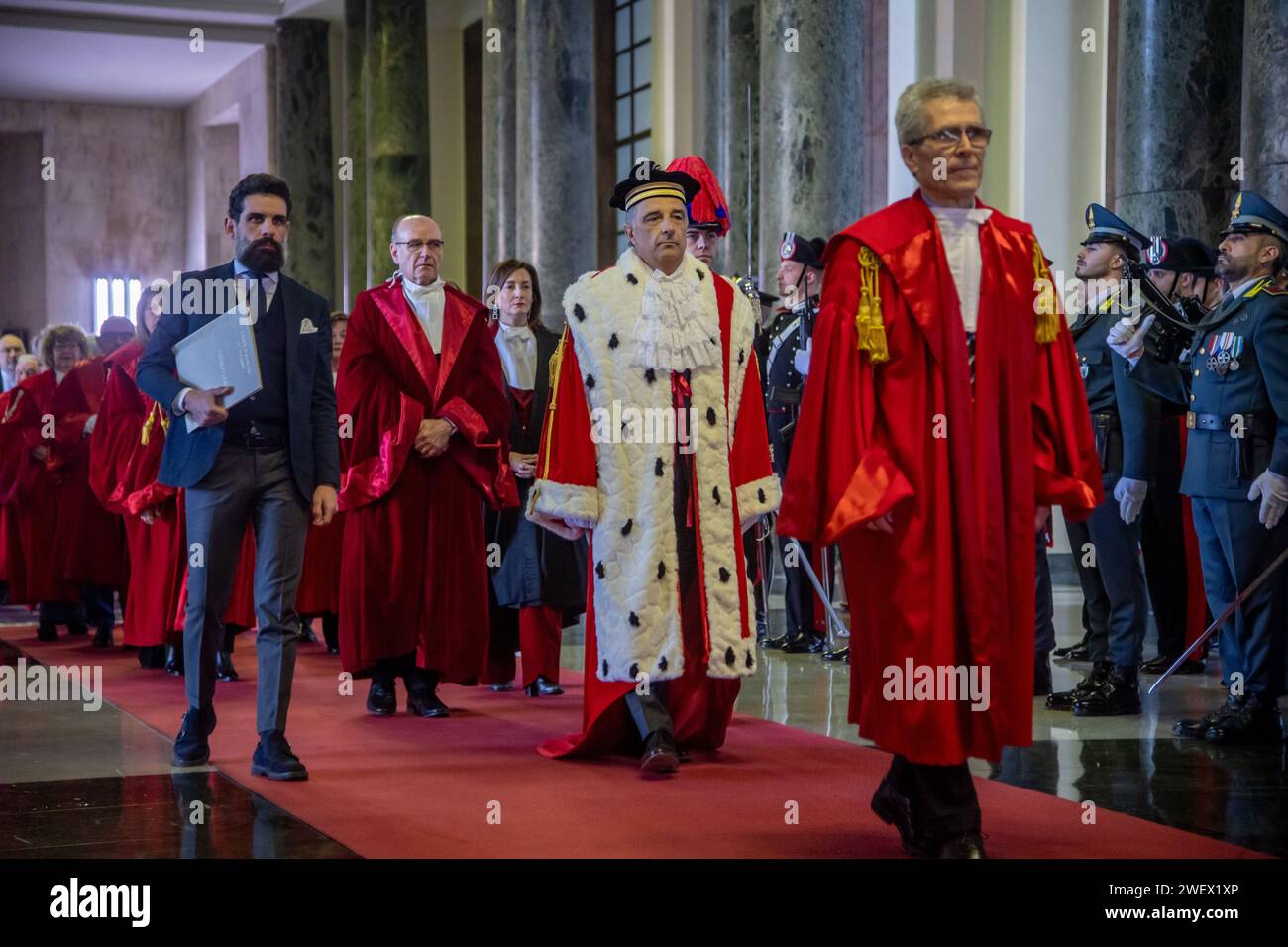Milano, Italia. 27th Jan, 2024. Foto Claudio Furlan/Lapresse 27-01-2024 ...
