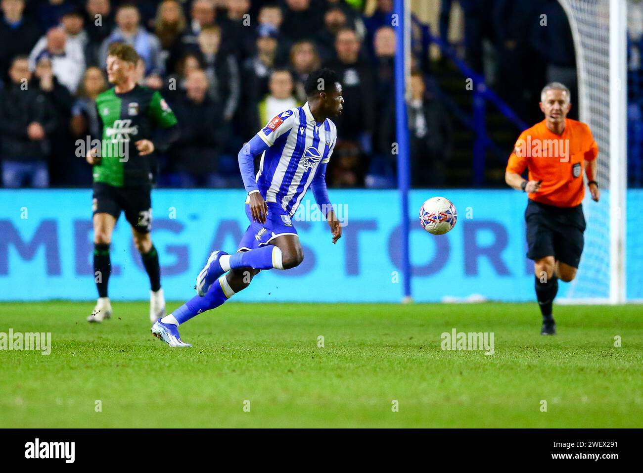 Hillsborough Stadium, Sheffield, England - 26th January 2024 Anthony ...