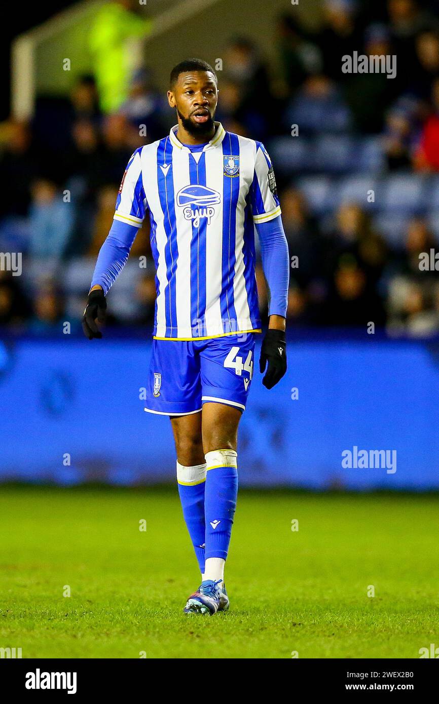 Hillsborough Stadium, Sheffield, England - 26th January 2024 Momo Diaby ...