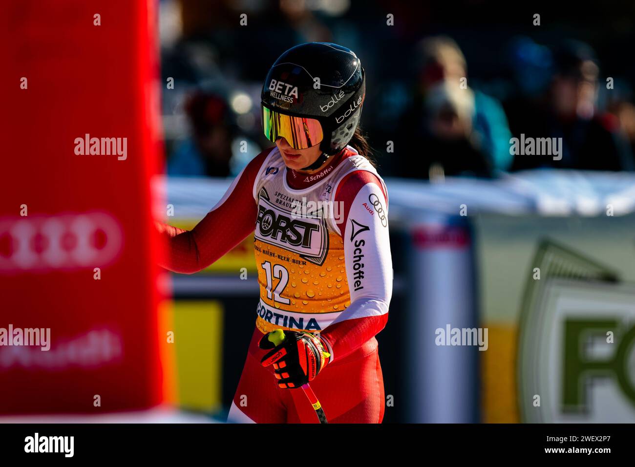 Venier Stephanie (AUT) during 2024 AUDI FIS World Cup - Women's ...