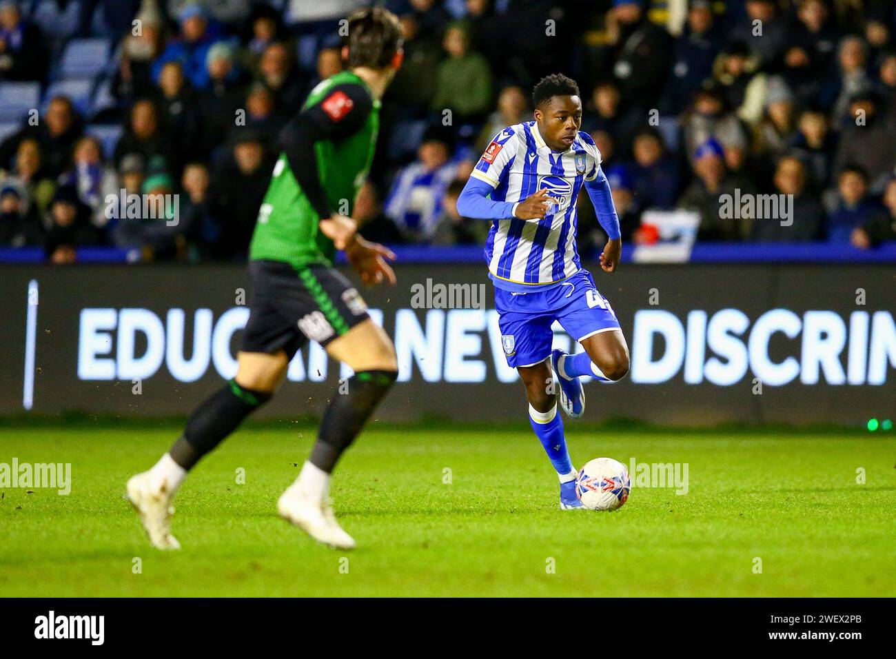 Hillsborough Stadium, Sheffield, England - 26th January 2024 Anthony ...
