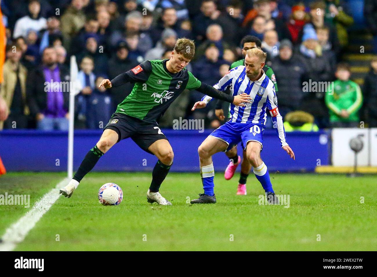 Hillsborough Stadium, Sheffield, England - 26th January 2024 Victor ...