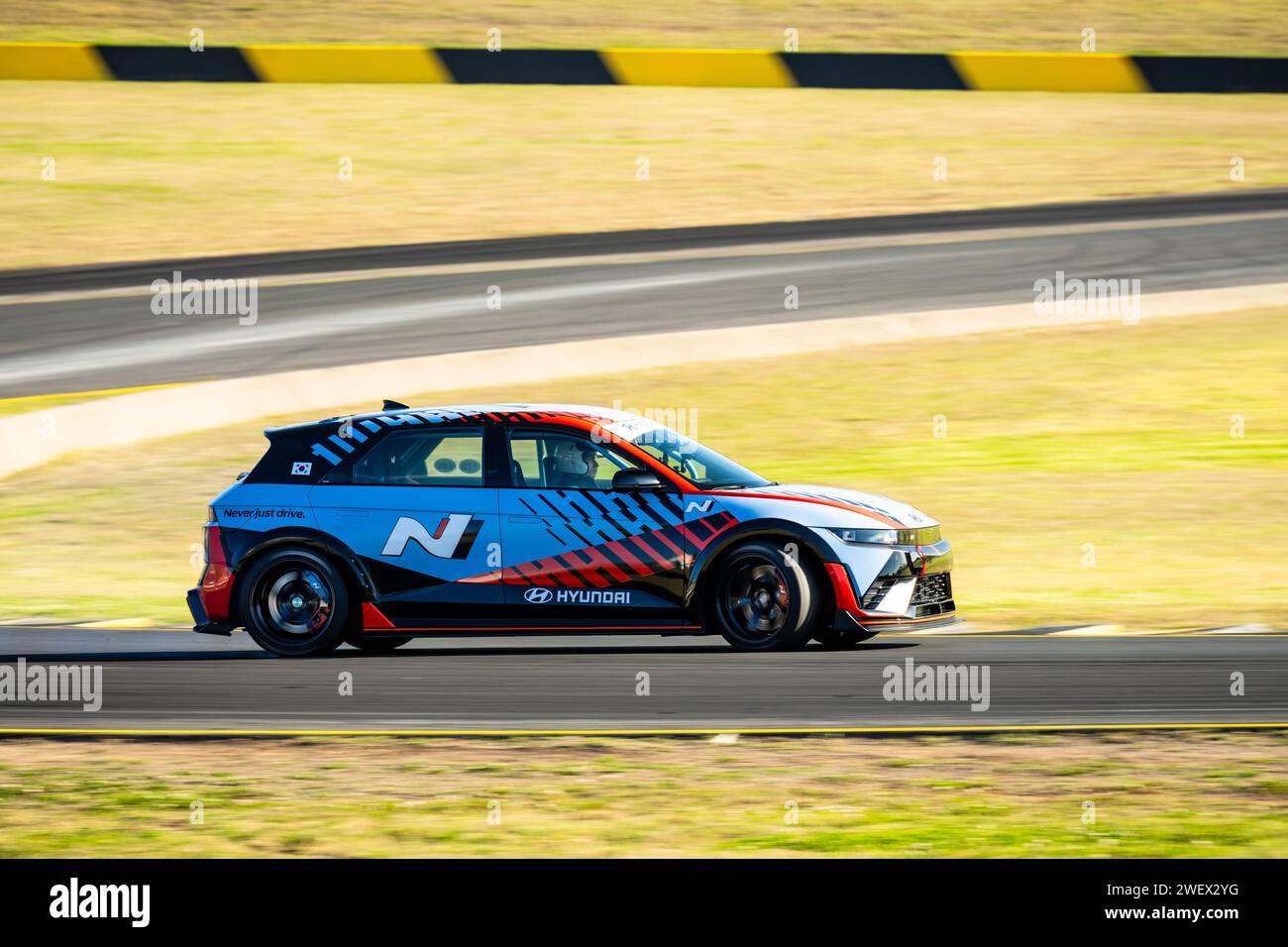 The Hyundai IONIQ 5 N driven by Josh Buchan during the 2023 Yokohama ...