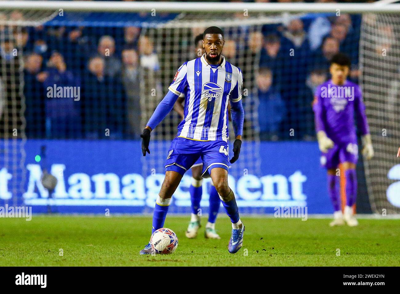 Hillsborough Stadium, Sheffield, England - 26th January 2024 Momo Diaby ...