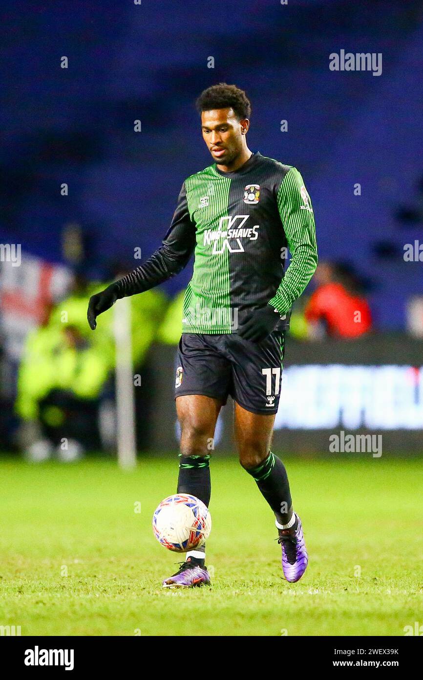 Hillsborough Stadium, Sheffield, England - 26th January 2024 Haji ...