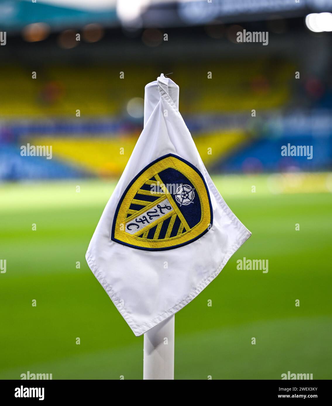 Leeds united emblem hi-res stock photography and images - Alamy