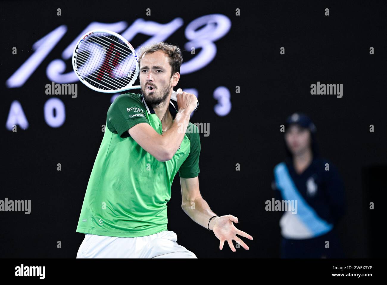 Melbourne, Australie. 26th Jan, 2024. Daniil Medvedev during the ...