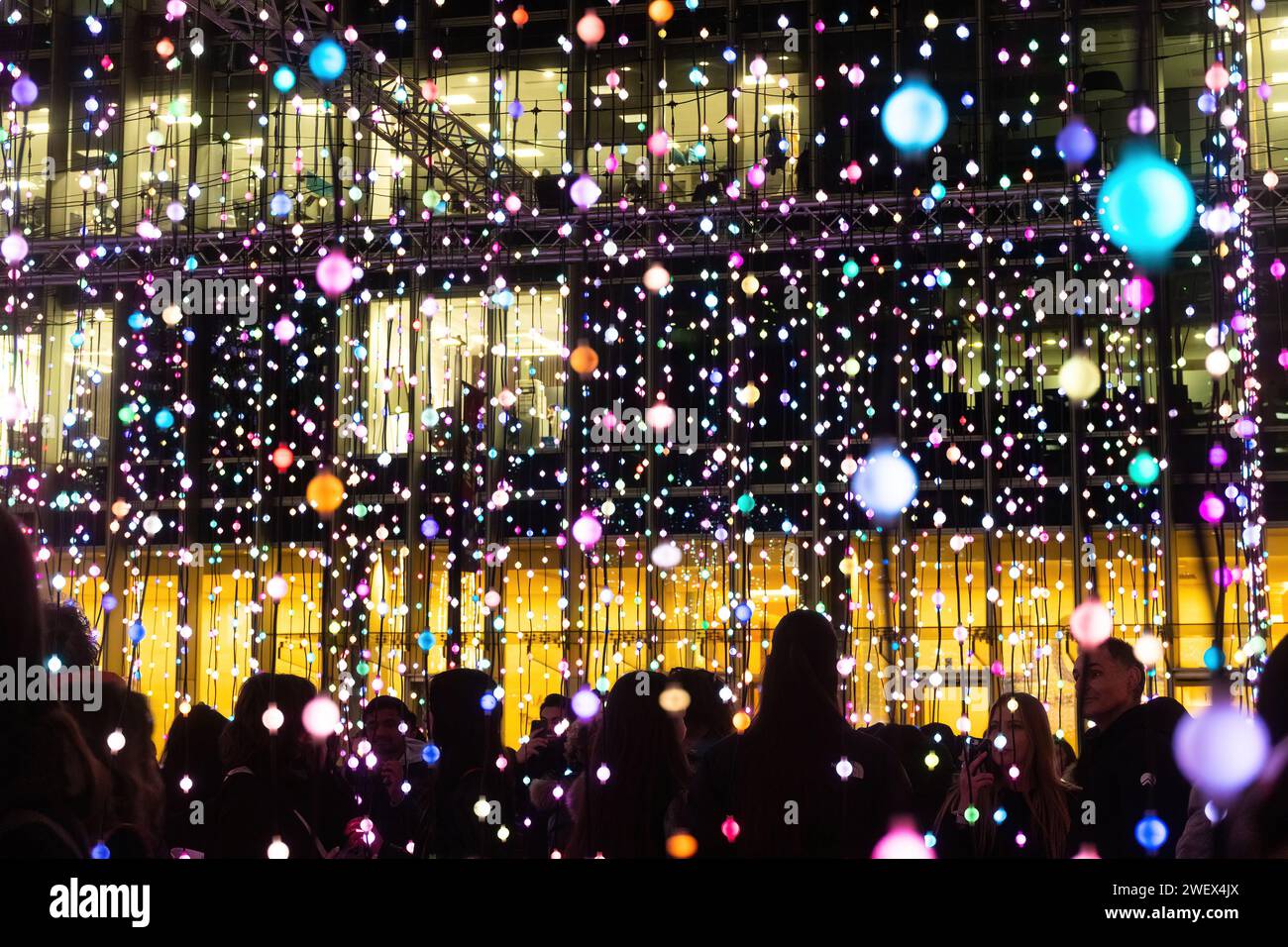 Canary Wharf Winter Lights, 26th January 2024, The popular annual ...