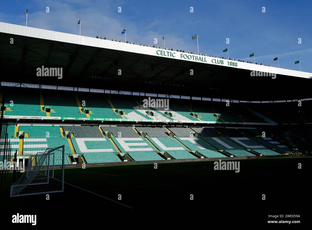 General view inside the stadium before the cinch Premiership match at ...