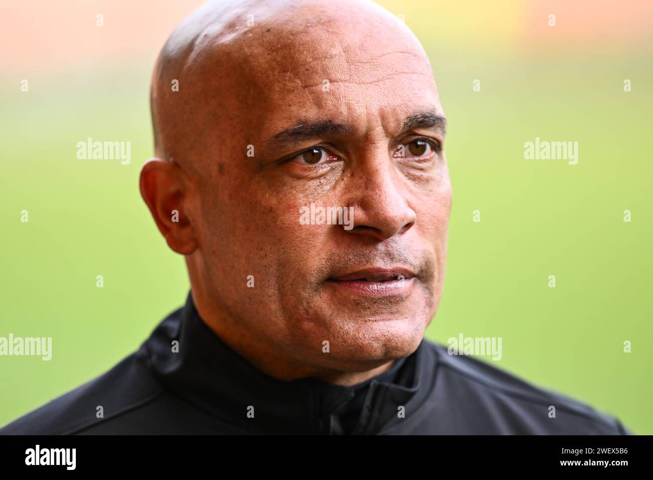 Curtis Fleming interim head coach of Charlton Athletic during the pre ...