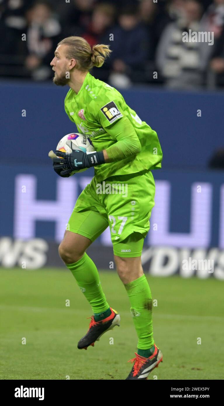 Frankfurt, Deutschland. 26th Jan, 2024. Mainz. Torwart. Robin. Zentner ...