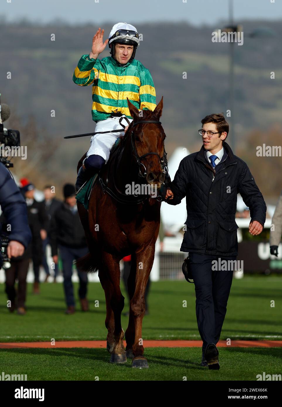 Capodanno and jockey Paul Townend after winning the Paddy Power ...