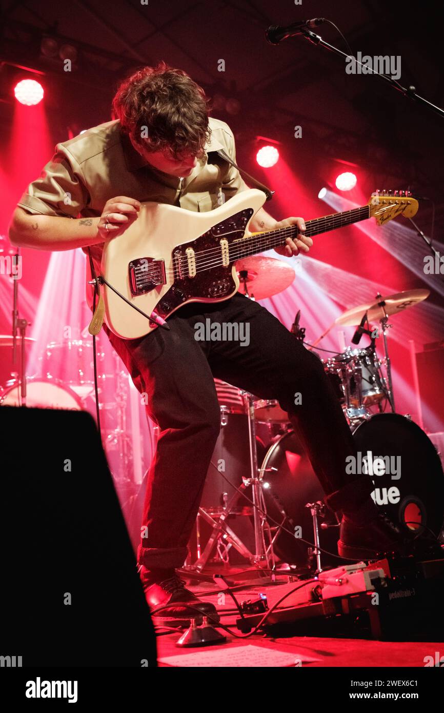 Shoegaze band Pale Blue Eyes live on stage in Stockholm, Sweden (Matt ...