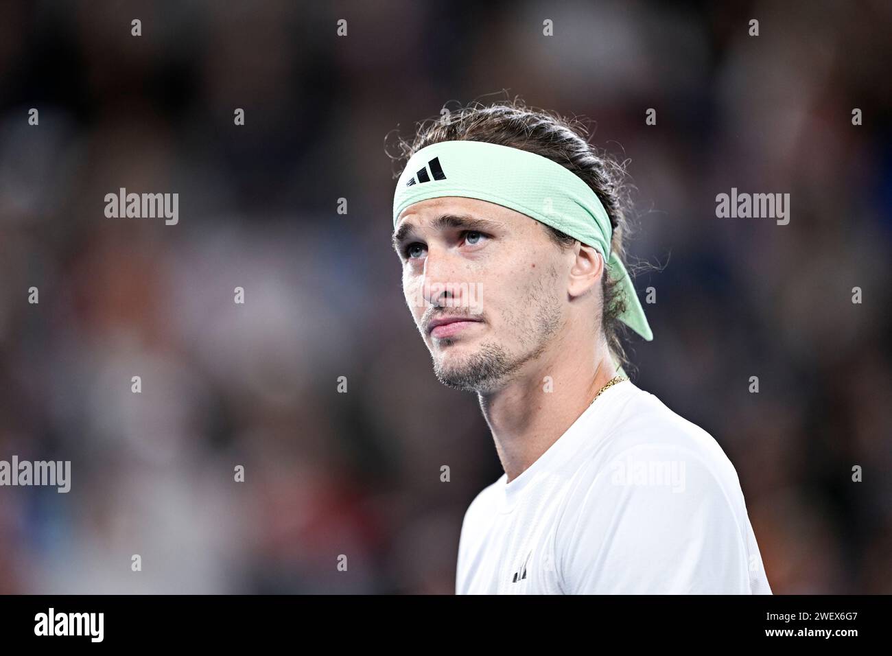 Melbourne, Australie. 26th Jan, 2024. Sascha Alexander Zverev during the Australian Open AO 2024 ...