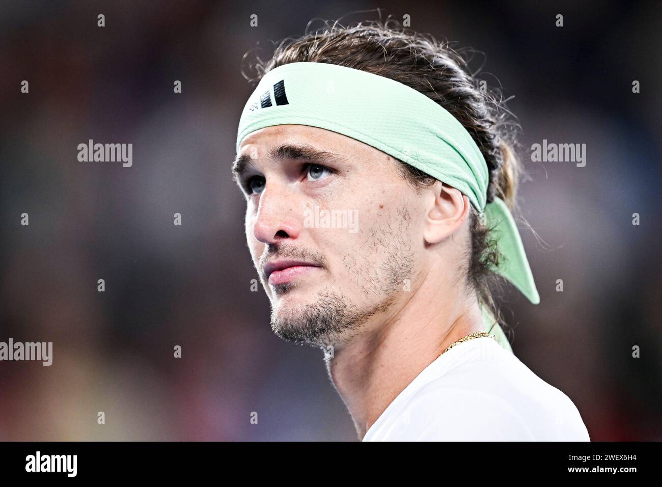 Melbourne, Australie. 26th Jan, 2024. Sascha Alexander Zverev during the Australian Open AO 2024 ...