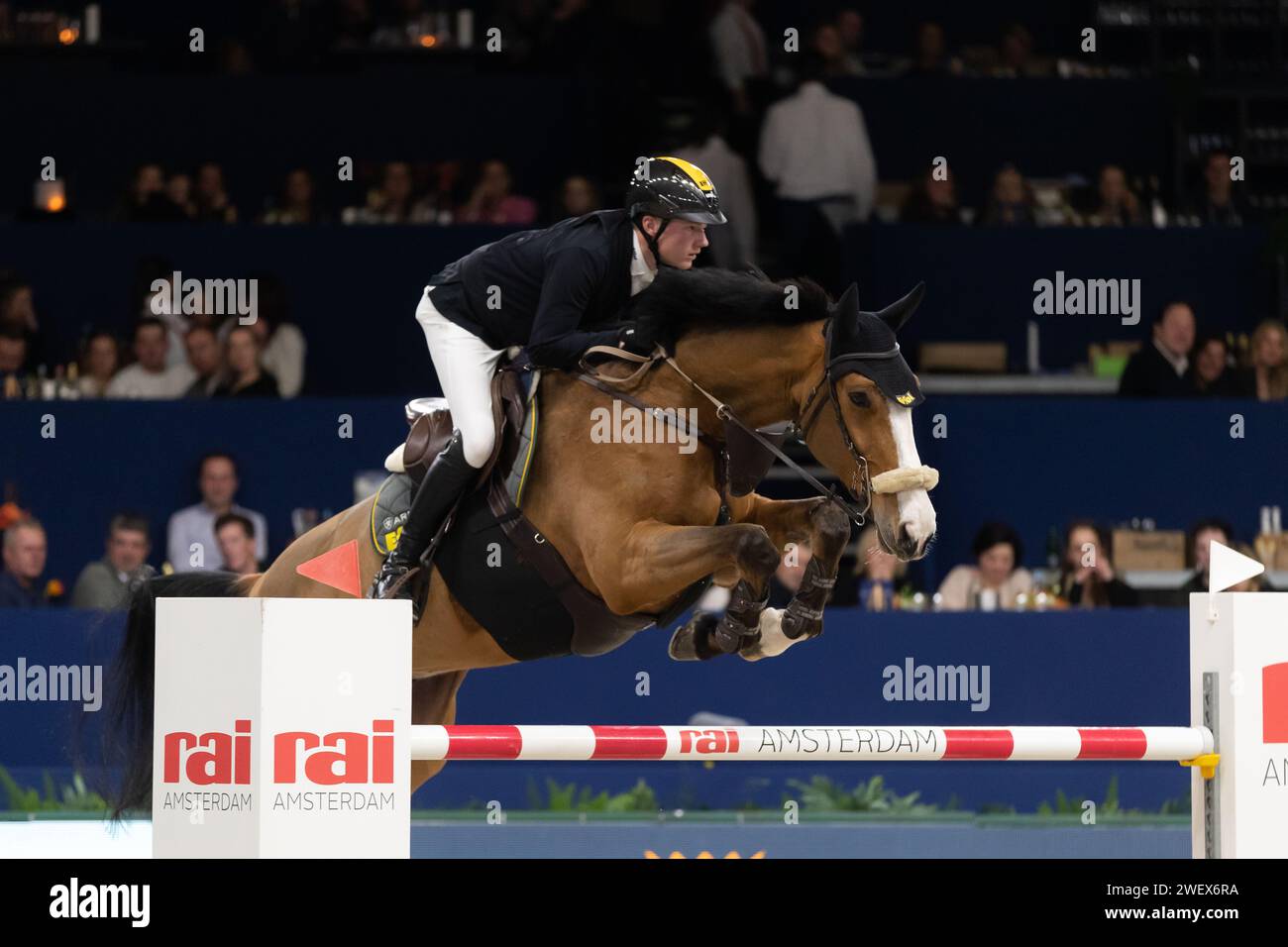 Amsterdam, Netherlands - January 26, 2024. Philipp Schulze Topphoff ...