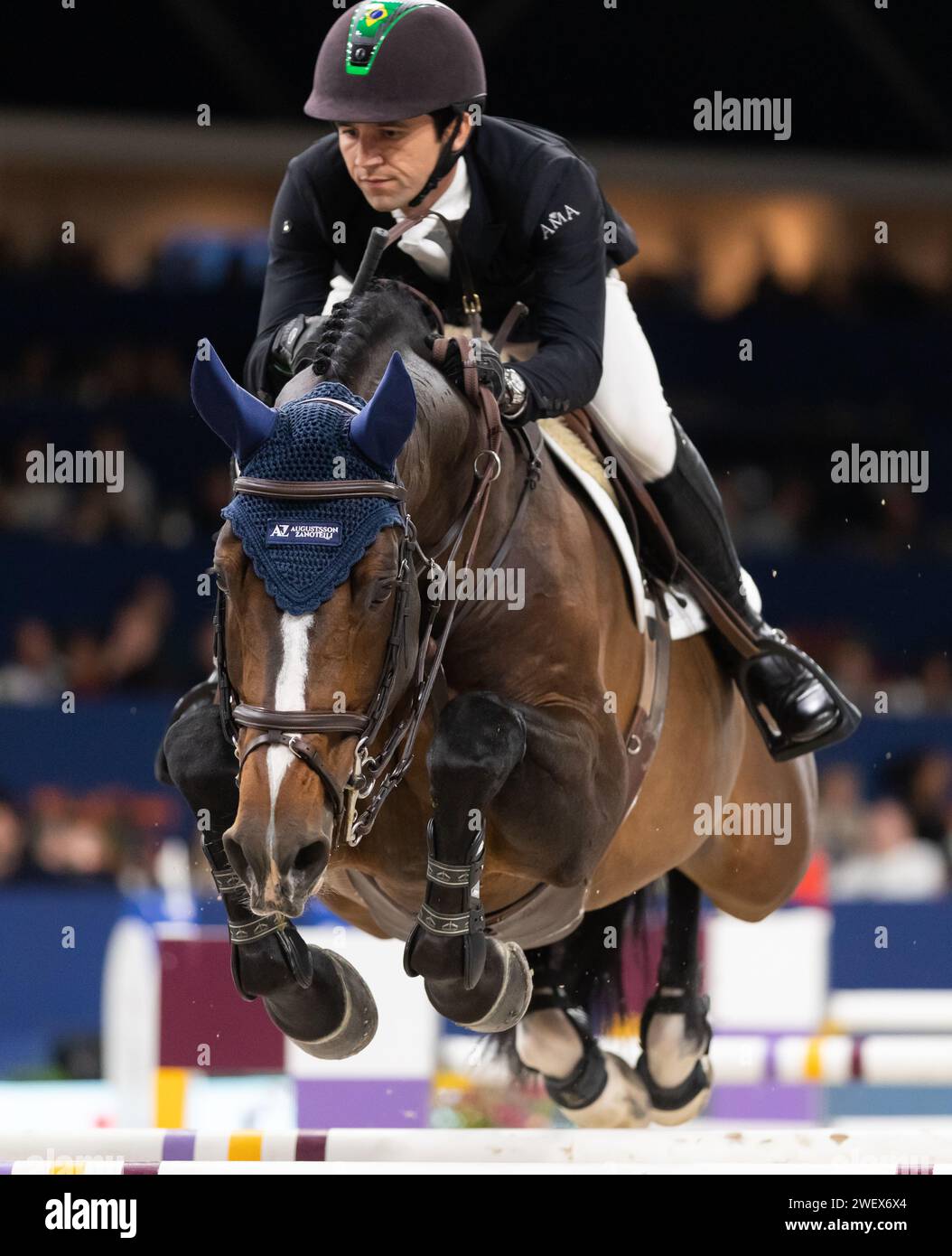 Amsterdam, Netherlands - January 26, 2024. Marlon Modolo Zanotelli from ...