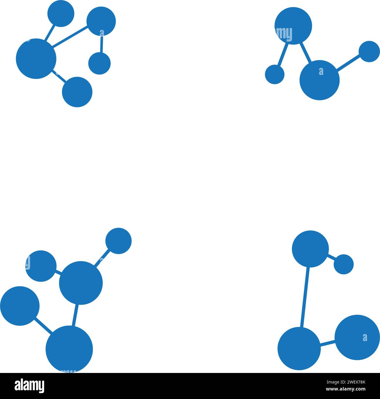 Molecule symbol logo template vector illustration design Stock Vector ...