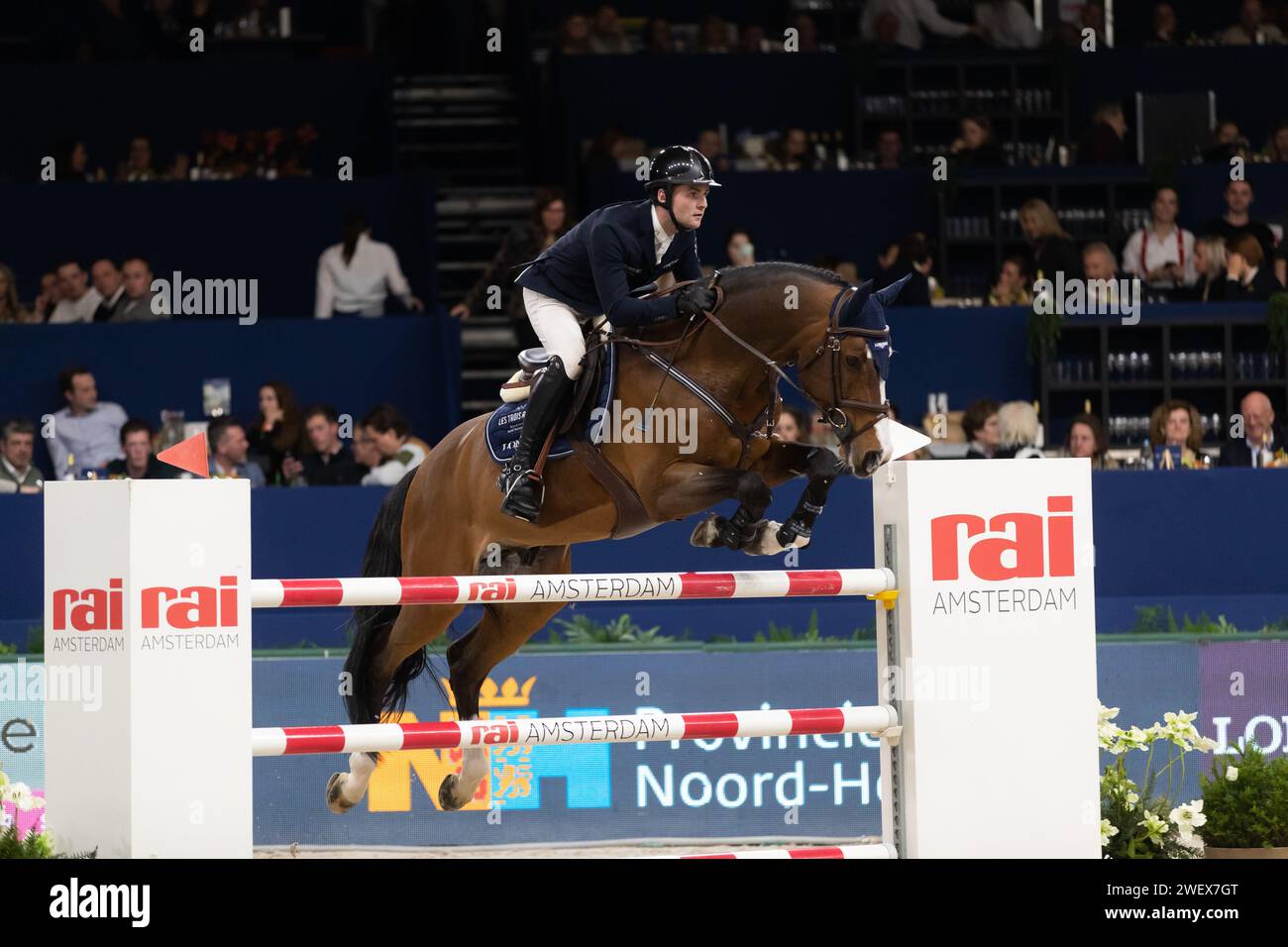 Amsterdam, Netherlands - January 26, 2024. Bryan Balsiger from ...