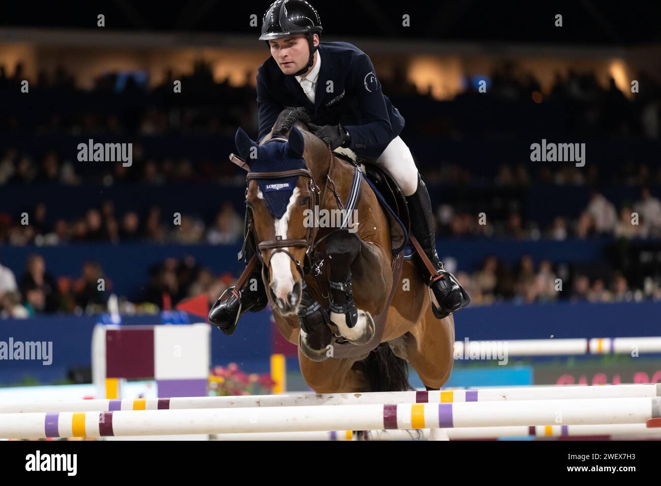 Amsterdam, Netherlands - January 26, 2024. Bryan Balsiger from ...