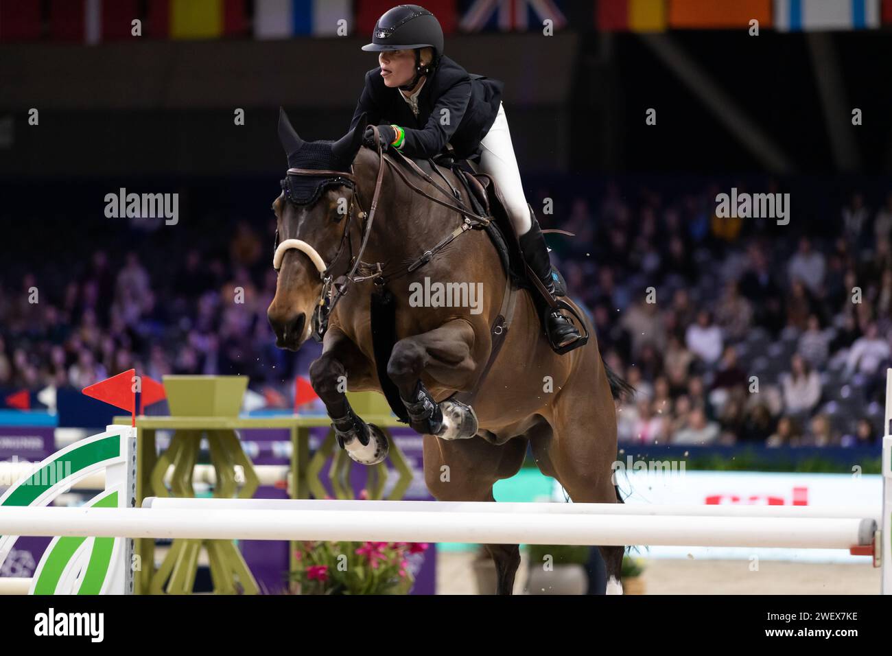 Amsterdam, Netherlands - January 26, 2024. Isabella Russekoff from ...