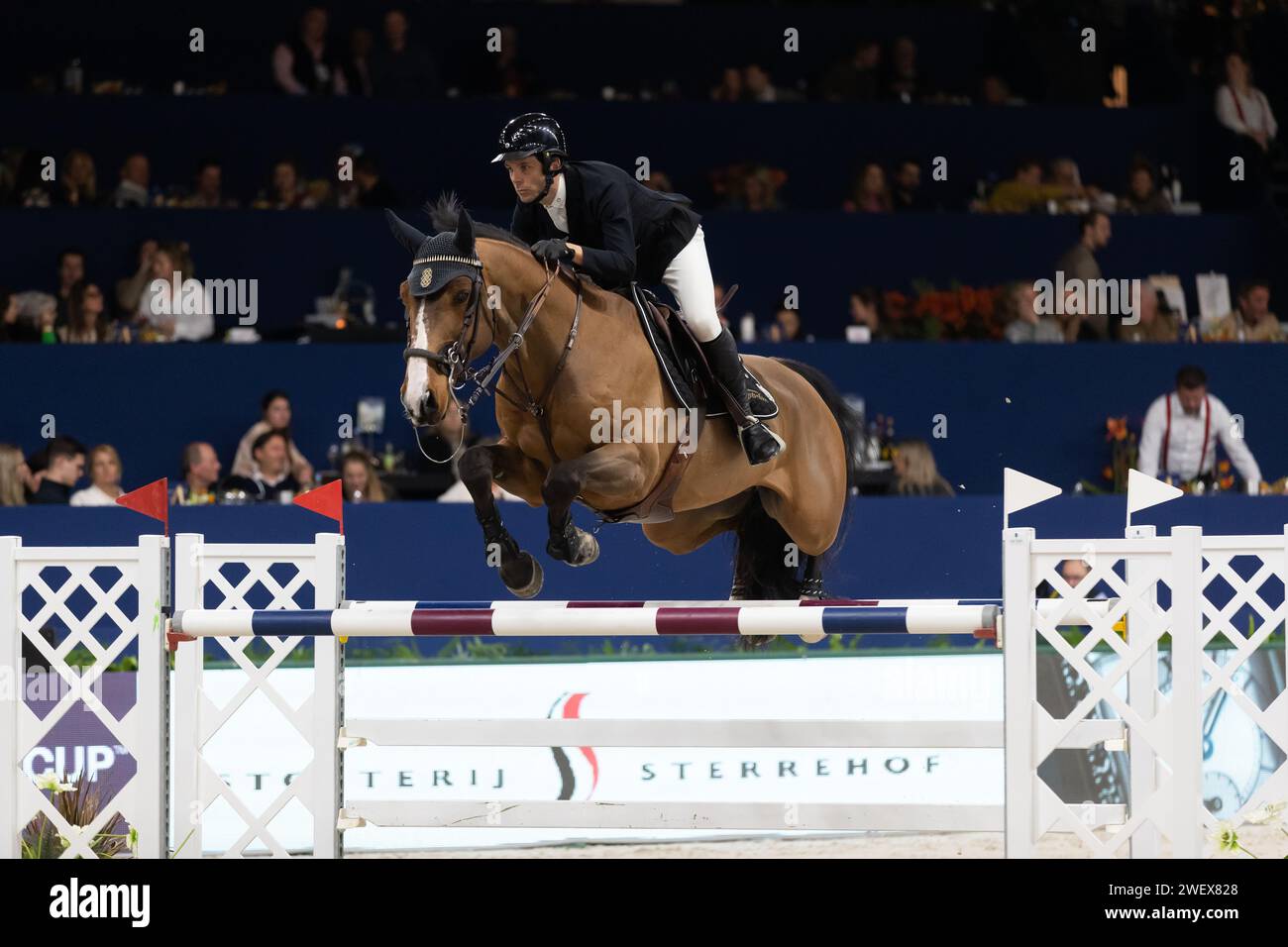 Amsterdam, Netherlands - January 26, 2024. Eduardo Alvarez Aznar from ...