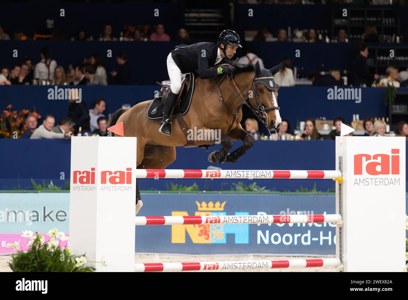 Amsterdam, Netherlands - January 26, 2024. Eduardo Alvarez Aznar from ...