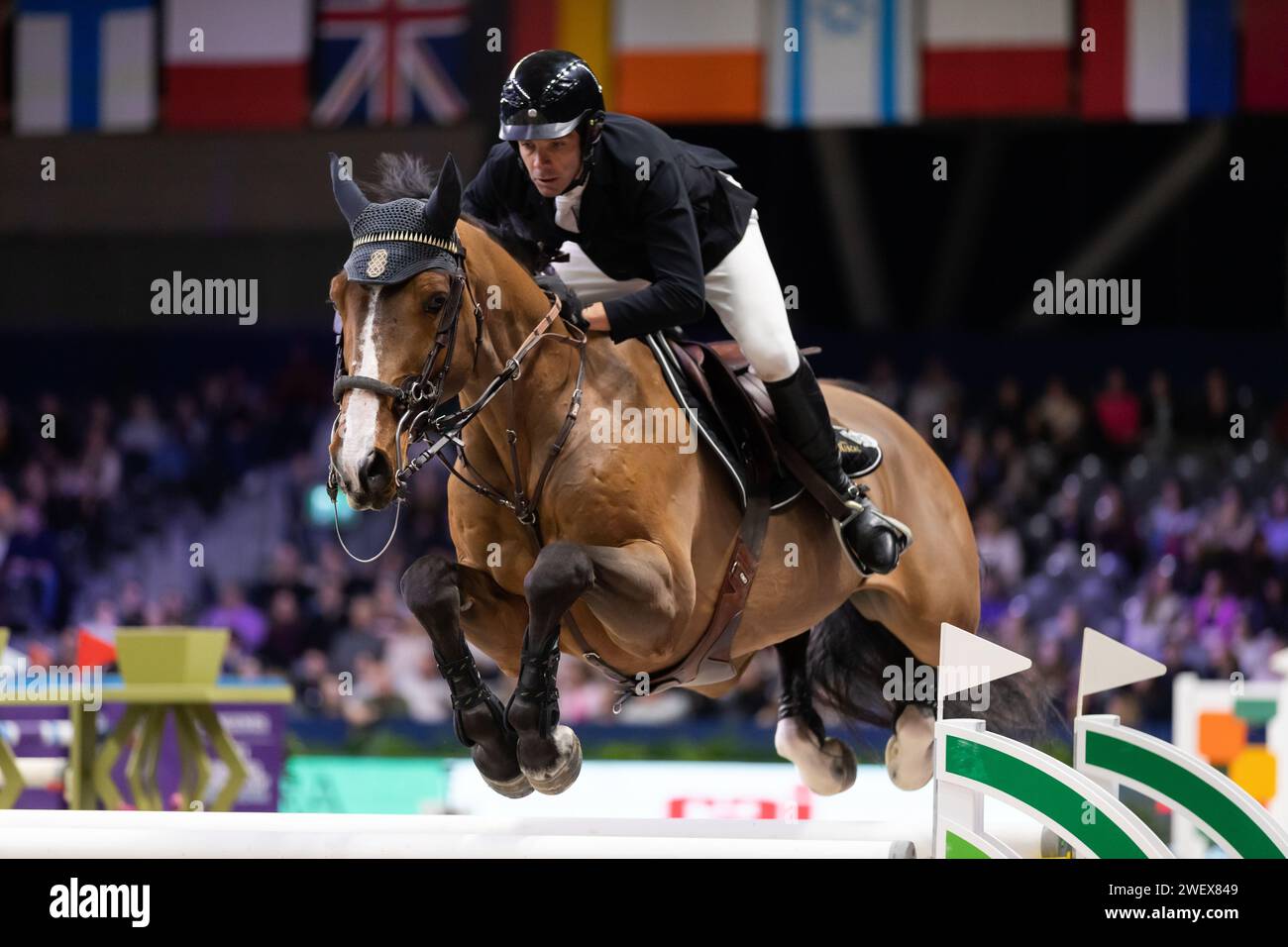 Amsterdam, Netherlands - January 26, 2024. Eduardo Alvarez Aznar from ...
