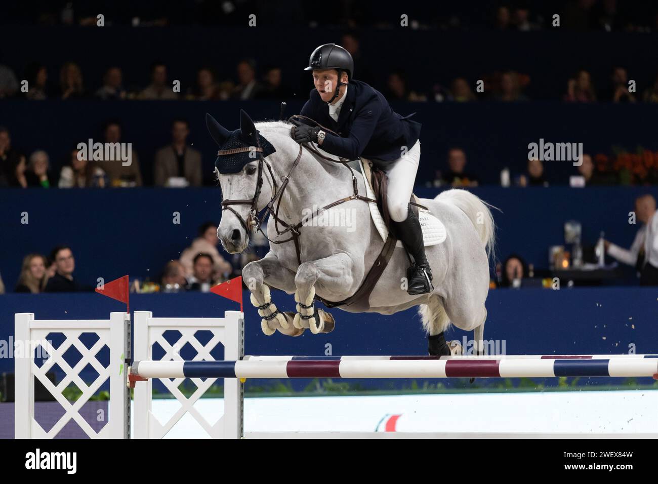 Amsterdam, Netherlands - January 26, 2024. Matthew Sampson from Great ...