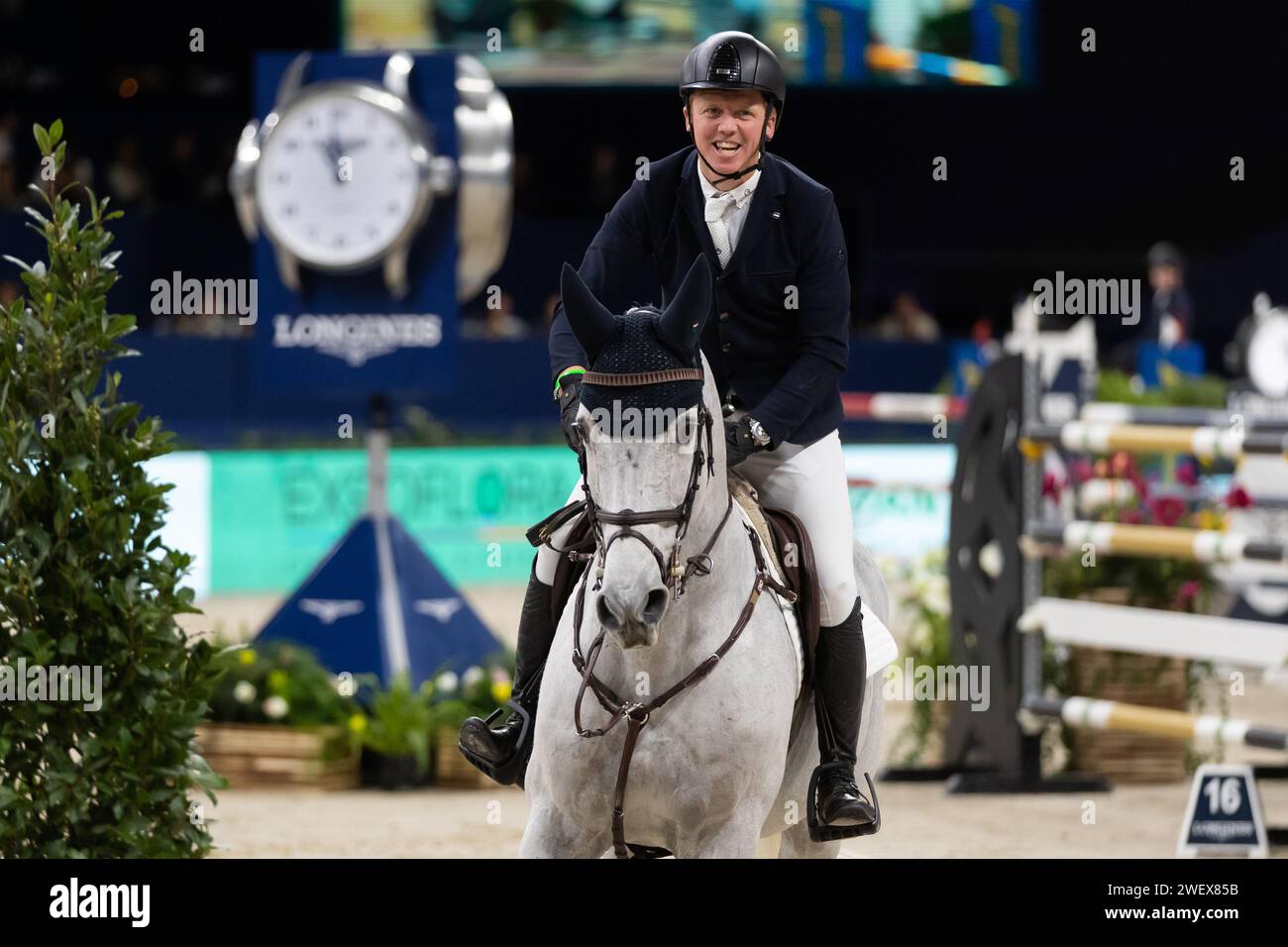 Amsterdam, Netherlands - January 26, 2024. Matthew Sampson from Great ...