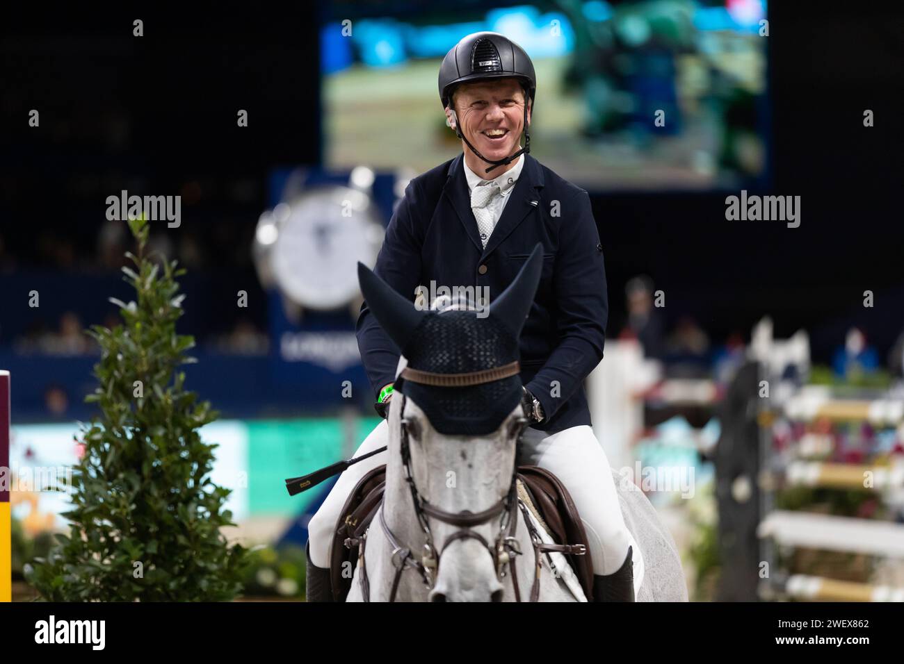 Amsterdam, Netherlands - January 26, 2024. Matthew Sampson from Great ...