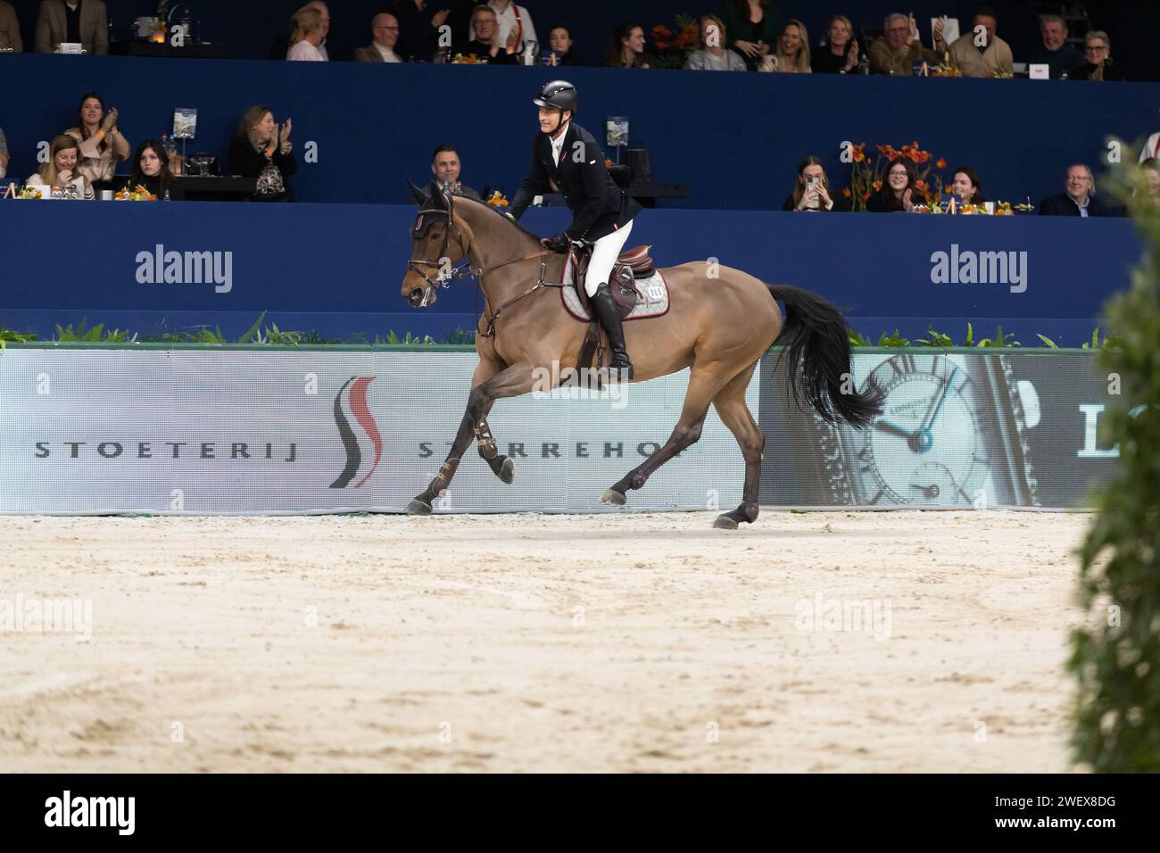 Amsterdam, Netherlands - January 26, 2024. Marc Houtzager from ...