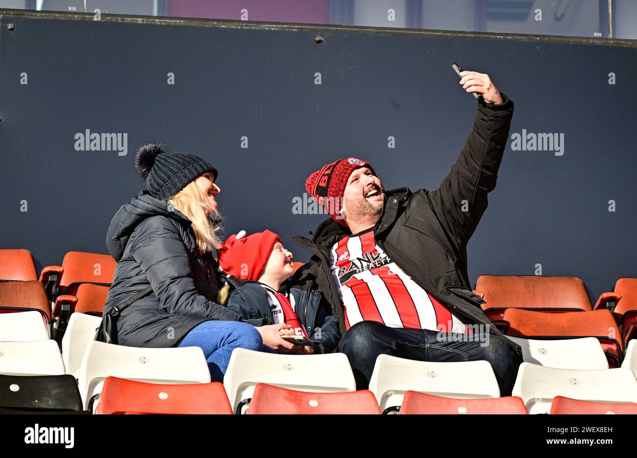 Bramall Lane, Sheffield, UK. 27th Jan, 2024. FA Cup Fourth Round ...