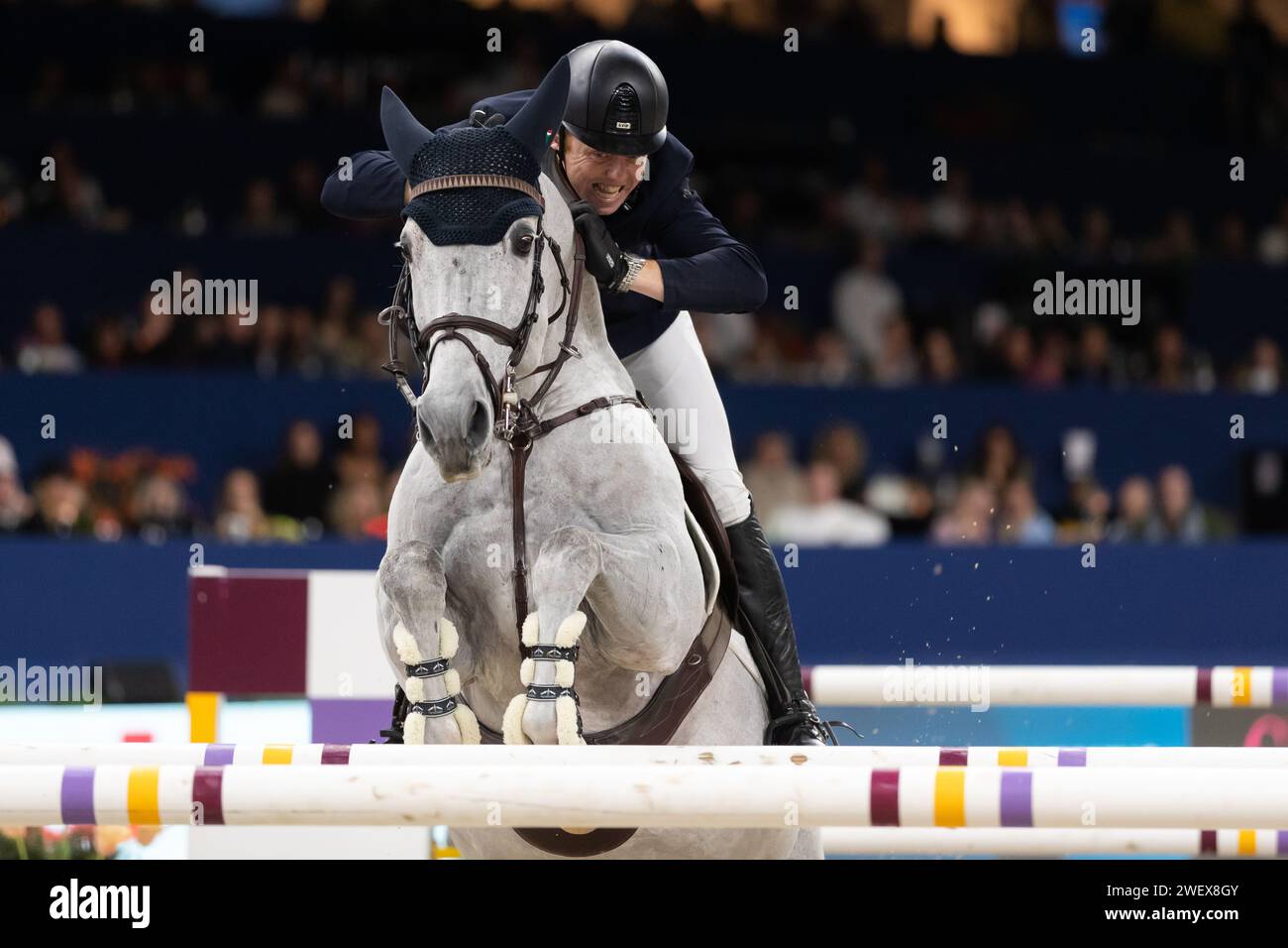Amsterdam, Netherlands - January 26, 2024. Matthew Sampson from Great ...