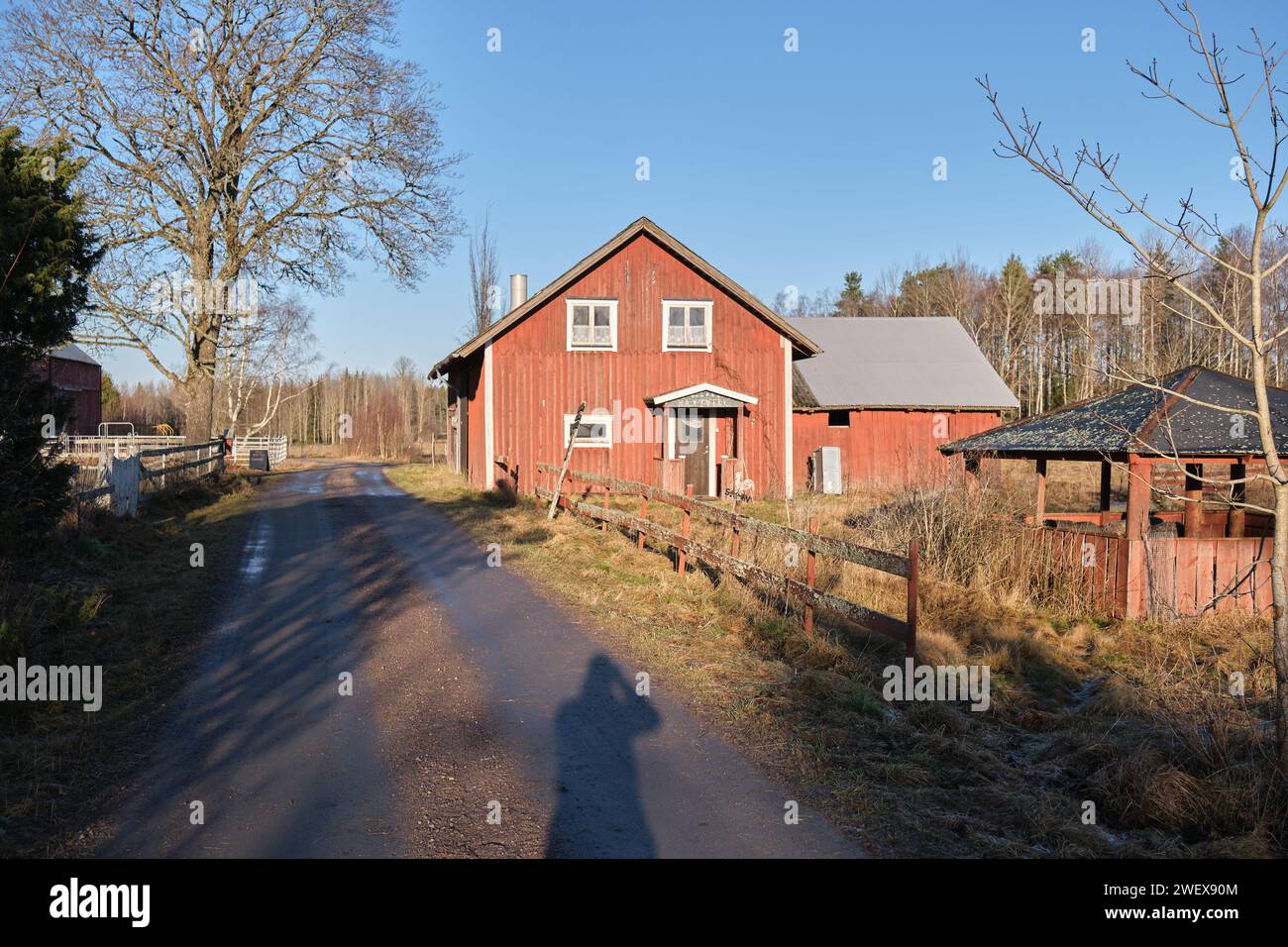 Old agricultural scandinavian building hi-res stock photography and ...