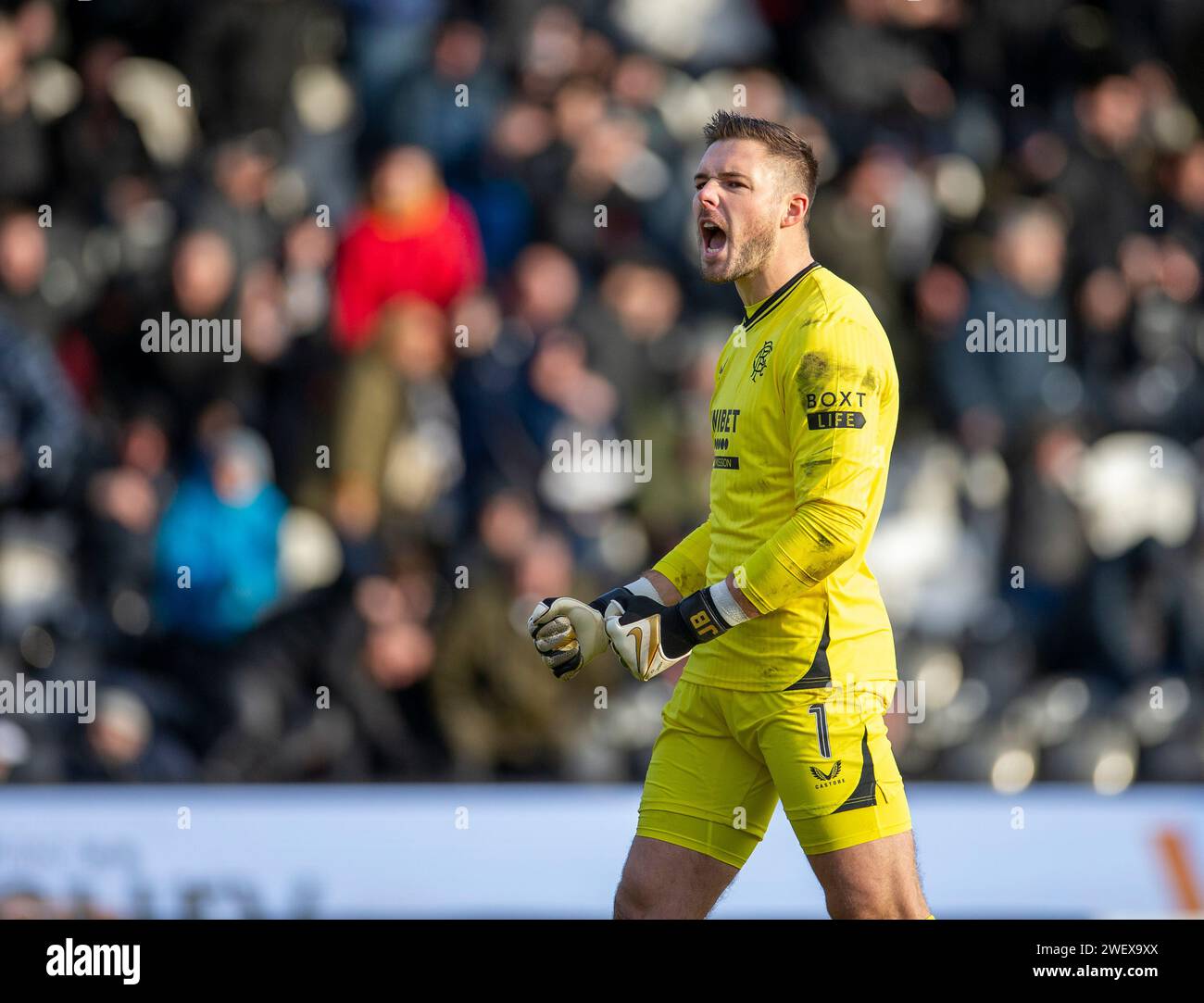 27th January 2024; St Mirren Park, Paisley, Renfrewshire, Scotland ...